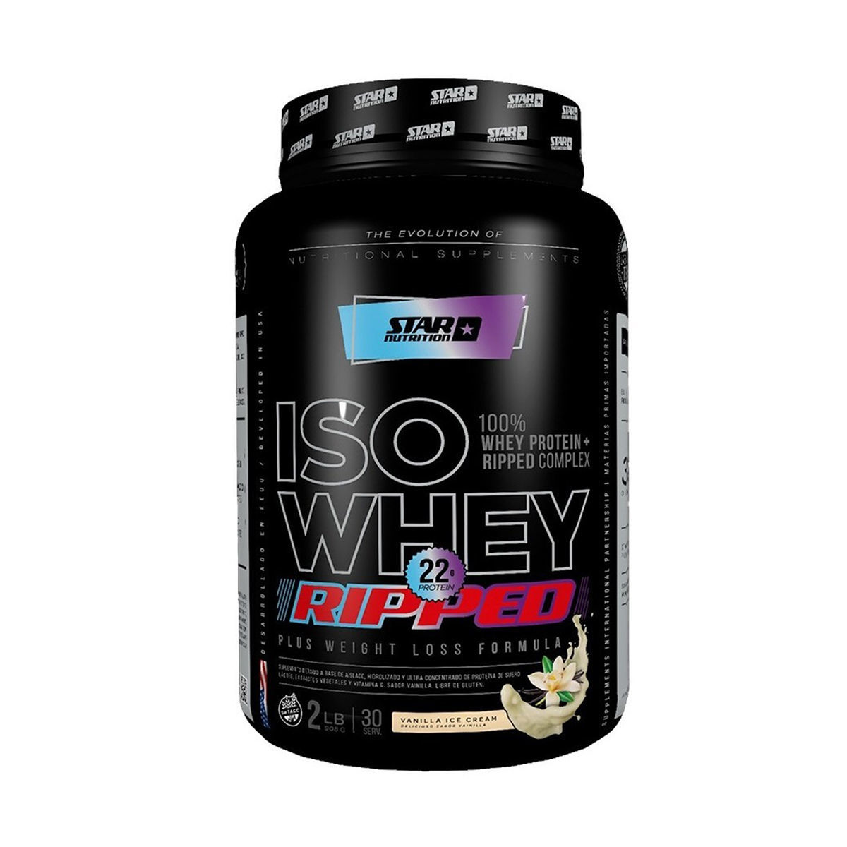 Army Fitness. Iso Whey Ripped 2lb